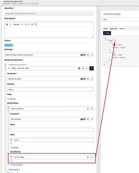 Bug Node Transform Nodes With Filter Transforms Array With Objects To Object With Objects
