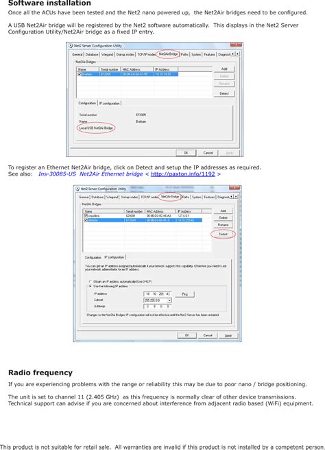 Paxton Access Net Nano Door Access Control Unit User Manual