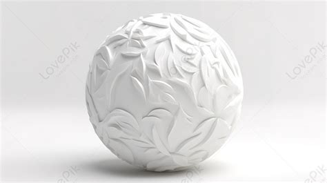 순수한 흰색 배경에 대해 3d 렌더링된 기하학적 그림의 장식용 흰색 체적 구의 놀라운 클로즈업 로즈 배경 놀라 배경 흰색