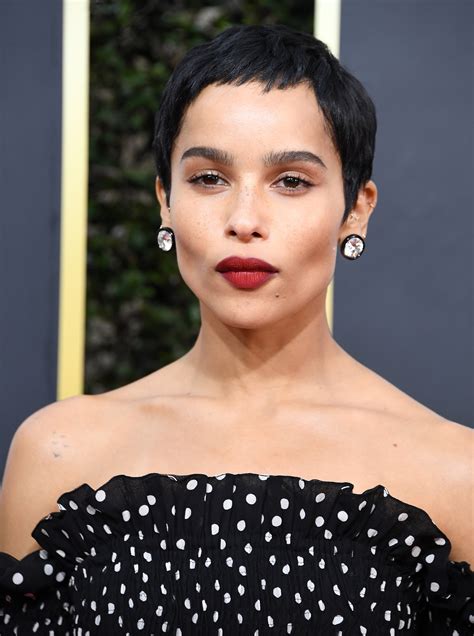 Zoë Kravitzs Sexy Short Cut Will Make You Rethink Long Hair Essence Essence