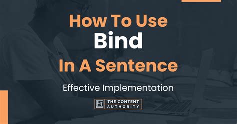 Bind Example Sentence At Stephanie Fleming Blog