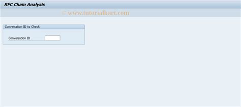 SM A SAP Tcode RFC Chain Analysis