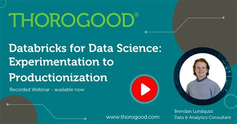 Akshay Chaturvedi On Linkedin Recorded Webcast Databricks For Data Science Experimentation To