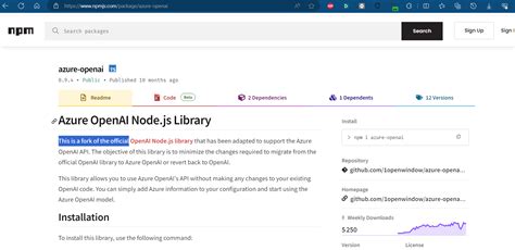Node Js Update Azure OpenAI Npm Package To 2023 12 01 Preview Version