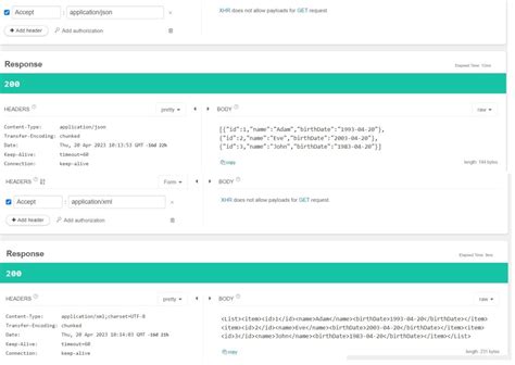 Rest Api Content Negotiation