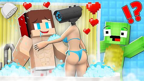 Mikey Spies On Jj And Camera Woman Are Stuck In The Shower Stall In