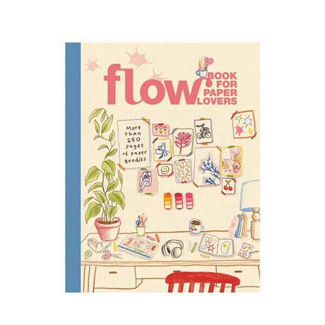 Flow Book For Paper Lovers 12 Creativo Disegno Floreale Adesivi