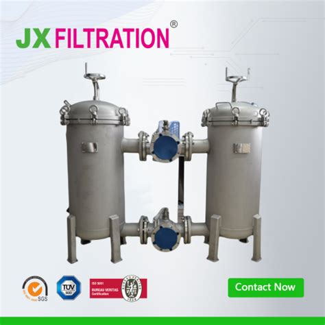 Duplex Bag Filter Housing For Continuous Operation