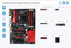Advanced Hardware Lab 1 1 Testing Mode Identify Internal Parts Of A Computer Quizlet
