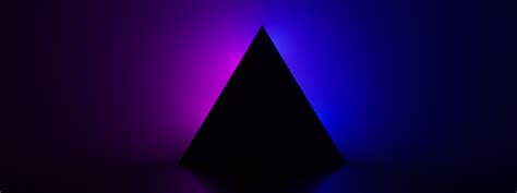 Cyberpunk 3d 렌더링 블루와 핑크 네온 삼각형 프레임 80 년대 복고풍 스타일의 배경의 형태로 자외선과 같은 빈 공간 패션쇼 무대 또는 추상 0명에 대한 스톡 사진