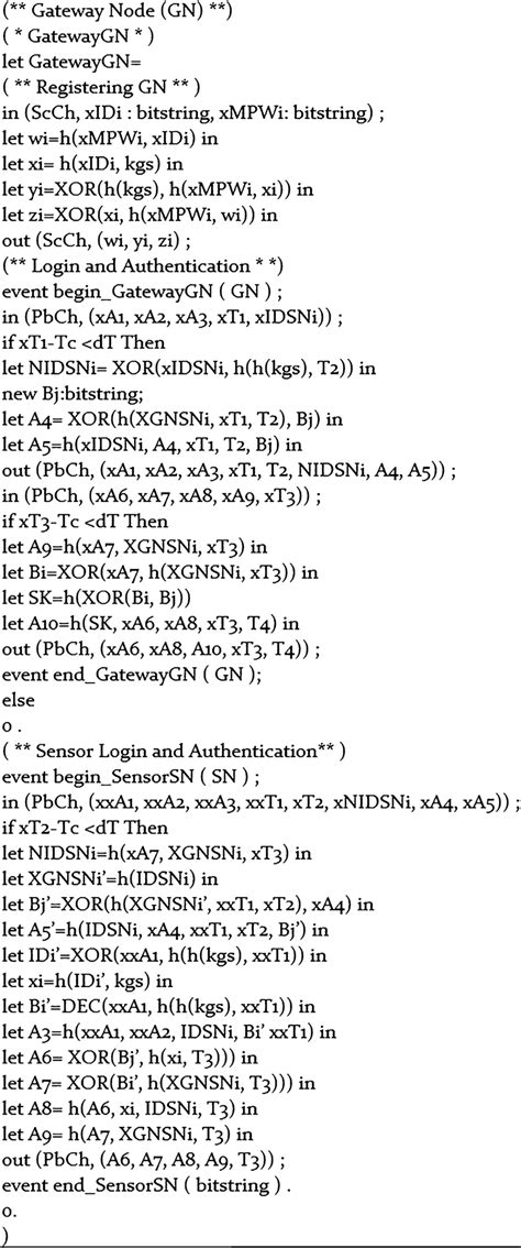 Processes For Registration Of Sensor Node And Its Mutual Authentication Download Scientific