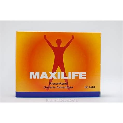 Bioteekin Maxilife Kissankynsi 60tbl