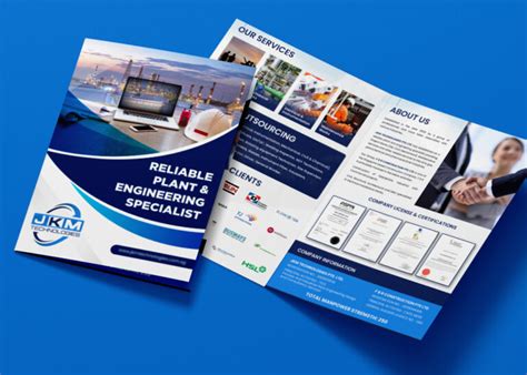 Engineering Brochure Design Portfolio Singapore Subraa