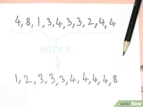 How To Find Mode Median Mean And Range 9 Steps With Pictures