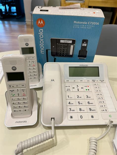 모토로라 유 무선 전화기 판매합니다 당근 중고거래