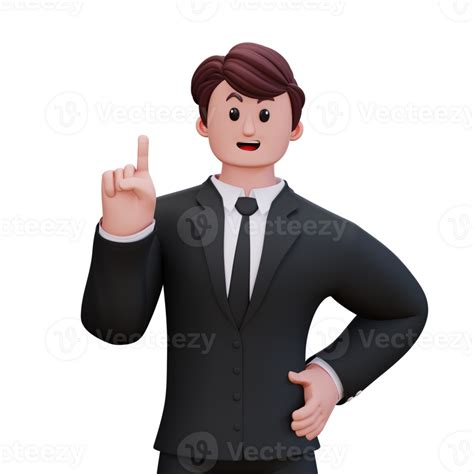 Empresario De Personajes 3d 23406153 Png