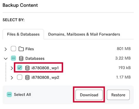 Export A Mysql Database In Web Hosting Cpanel Web Hosting Cpanel Godaddy Help Us