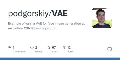 GitHub Podgorskiy VAE Example Of Vanilla VAE For Face Image Generation At Resolution X