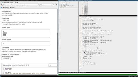 20150221 Hackerrank Challenges Gem Stones Youtube