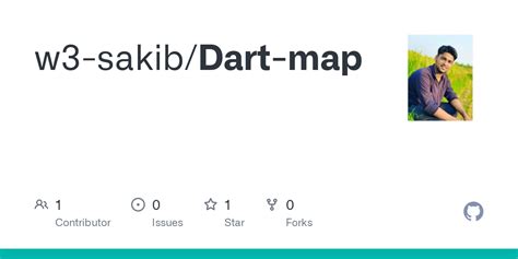 GitHub W3 Sakib Dart Map