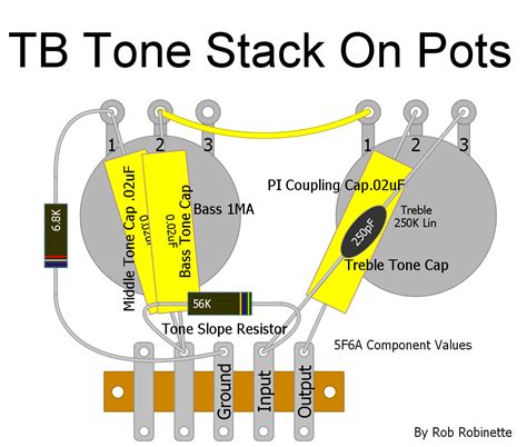 Tmb Tone Stack Diy Guitar Amp Electronic Circuit Projects