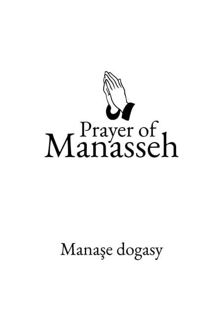 Turkmen Prayer Of Manassehpdf
