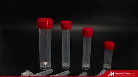 High Transparency Easy Observation 1 0 2 5ml Medical Device Extraction Buffer Tube Storage