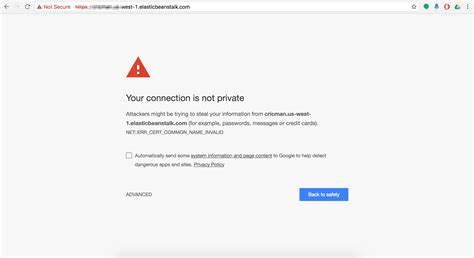 amazon web services configuration in aws elastic beanstalk