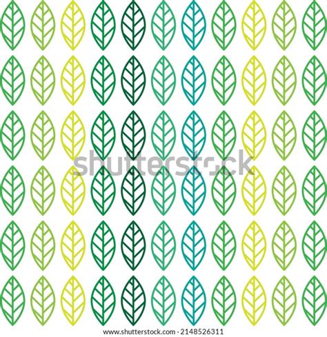 This Simple Leaf Pattern Stock Vector Royalty Free Shutterstock