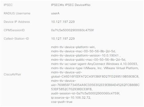 Configure A Static IP Address On An AnyConnect Remote Access VPN With ISE And AD Cisco