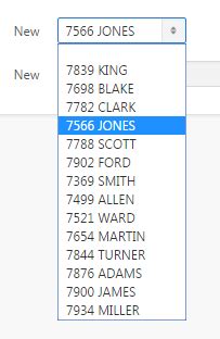 Oracle APEX Select List Based On Query Stack Overflow