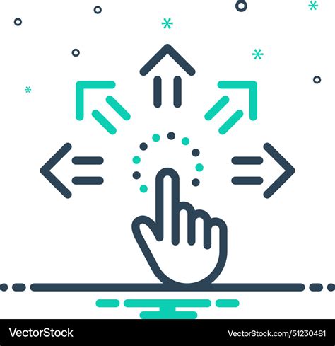 Move Royalty Free Vector Image Vectorstock