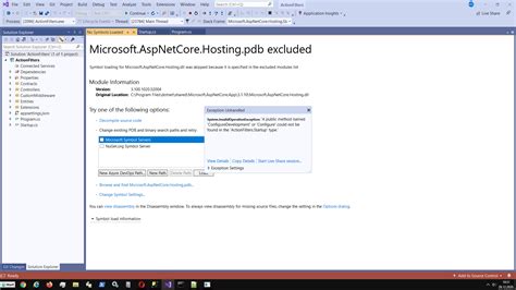 C I M Not Able To Debug NET Core Source Code Stack Overflow