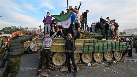Rebels Take Over Syria As Long Time President Bashar Al Assad Flees