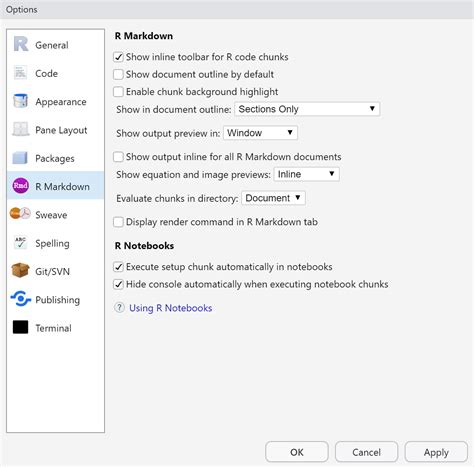 Rstudio R Studio Disable Popups During Knit Stack Overflow