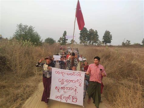 ခင်ဦးမြို့နယ်တွင် စစ်ကောင်စီ၏ ရွေးကောက်ပွဲကို လက်မခံကြောင်း ဆန္ဒပြကြွေးကြော် Khit Thit Media