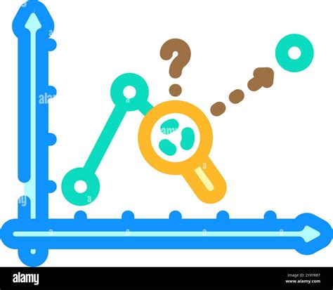 Predictive Analytics Machine Learning Color Icon Vector Illustration