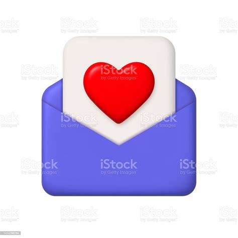 새 메시지 3d 아이콘입니다 보라색 열린 메일 봉투와 십자 표시가있는 종이 시트 3d 사실적인 벡터 디자인 요소 3차원 형태에 대한 스톡 벡터 아트 및 기타 이미지 Istock