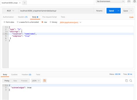 elasticsearch backup and restore ~ appychip