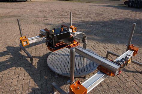 Vertical H Frame Setup With Support Legs For Flex Frame 3 0 4 Rails Peinemann Technical