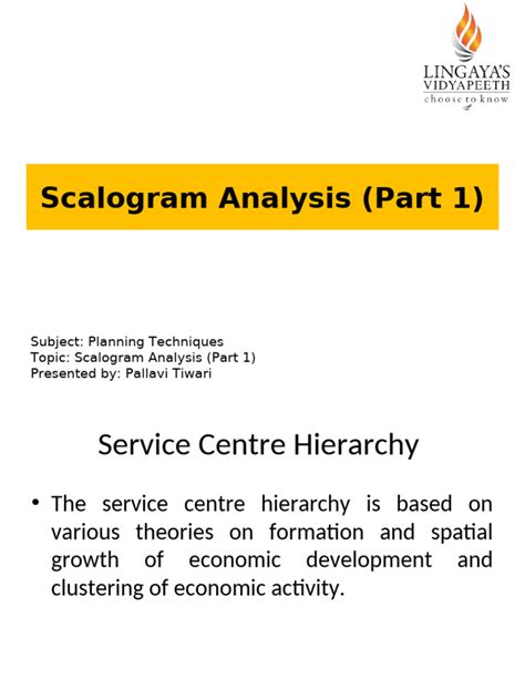 Scalogram Analysis 1 Pdf