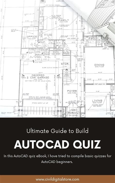 Autocad Quiz Basic Quizzes For Autocad Beginners Ebook Digitalstore Civil Britto Thomas