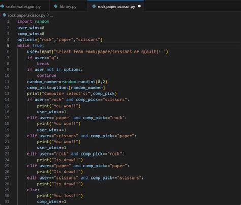 Bharat Choudhary On Linkedin I Made Rockpaperscissors Game In Python