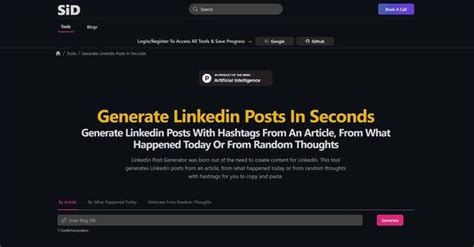 Linkedin Post Generator Ai Details And Key Features Aitoolsbard
