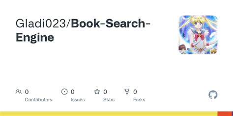 Github Gladi023book Search Engine