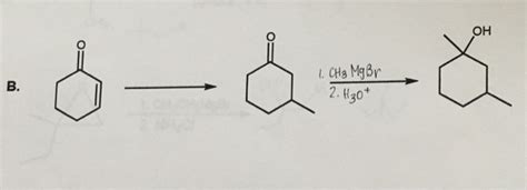 Solved Ch3 Mgbr 2 H30 B