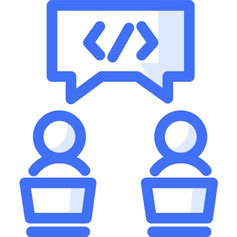 Coding Collaboration Development Cooperation Team Icon Download