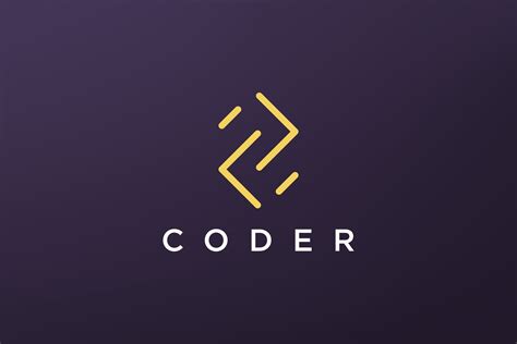 Technology Code Logo In A Modern Style Graphic By Murnifine Creative Fabrica