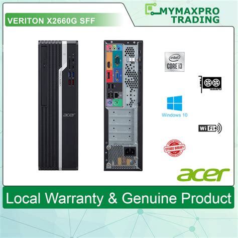Pc I I I Acer Veriton X G Sff Intel Core Th Gen Gb Ram Gb Nvme Tb Hdd Win