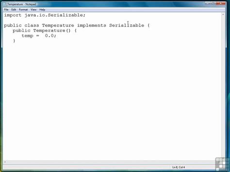 14 01 Creating A Javabean Class Youtube
